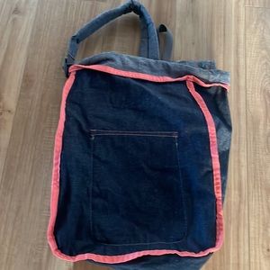 Jansport | Accessories | Rare Jansport Drawstring Closure Floral Denim ...
